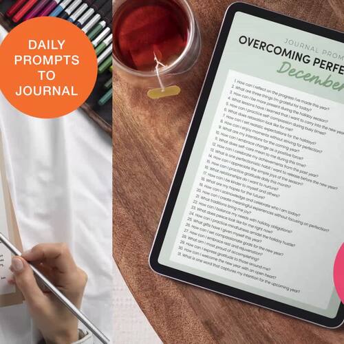 365 Journal Prompts for Overcoming Perfectionism | 12 Months of Self ...