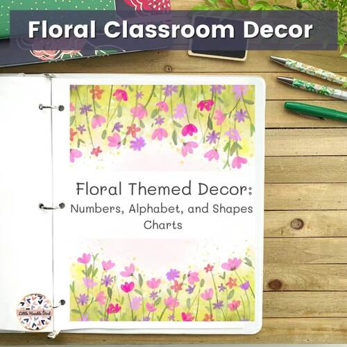 Floral Classroom Decor by Humble Bird | TPT