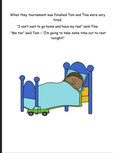 NO PREP Sound Loaded Story for Speech & Artic Therapy: Word initial T