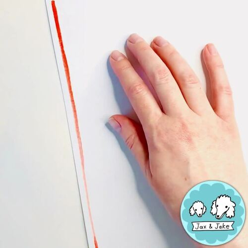 Watercolor Border Clipart, Skinny Rainbow Dot, Line Clip Art Frames PNG