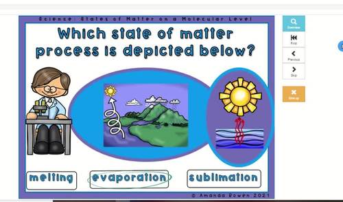 Phases of Matter Changes Boom Cards by The Gaming Classroom | TpT