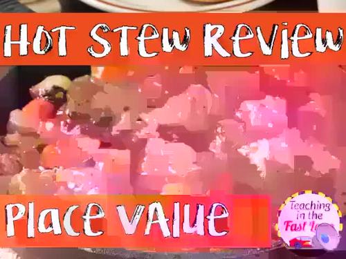 Data and Graphs Review Game - Hot Stew Review by Teaching In the Fast Lane