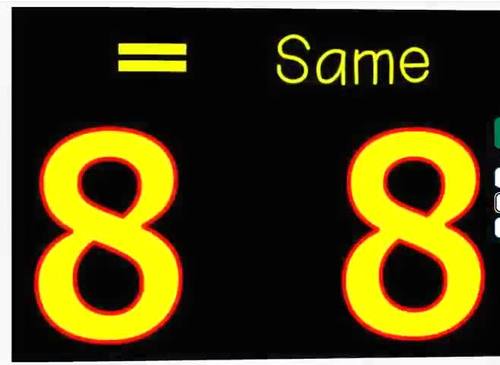 CVI Same and Different Numbers by Learn To Speech | TpT