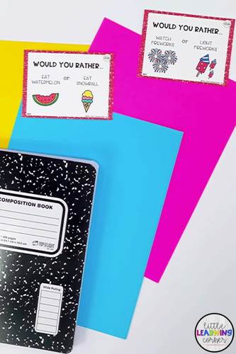 Would You Rather JULY Questions Printable and Digital by Little ...