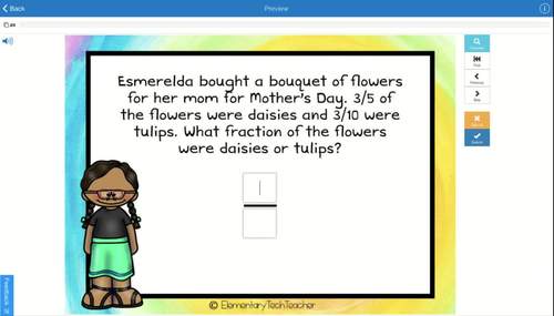 Adding Fractions with Unlike Denominators by Elementary Tech Teacher