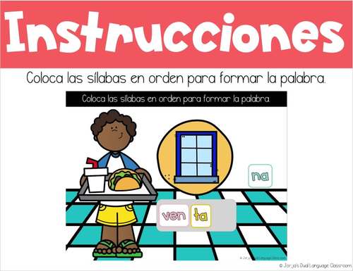 Centros de lectura para primero DIGITAL Comida | TpT