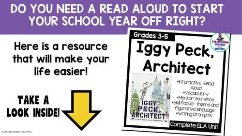 Iggy Peck, Architect: Read Aloud and Skill Practice | TPT