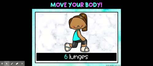 Move Your Body! Digital Fitness Break by Sprinkle it with French