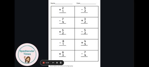 Mixed Addition and Subtraction without Regrouping Worksheets # ...