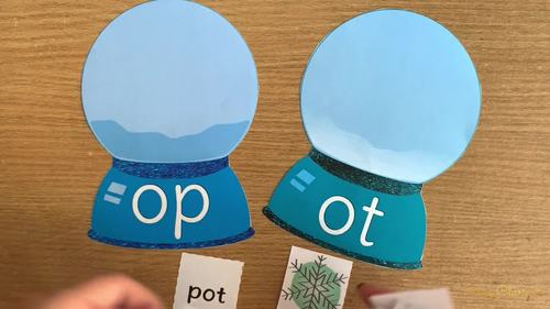 Winter Phonics Centers by CrazyCharizma | TPT