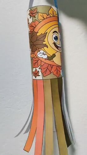 Christmas Crafts Windsock Mobile Autumn To Winter Activities Season Change