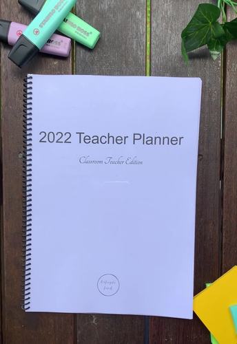 2022 Teacher Planner (NSW Edition) print-at-home by Kafoople Academy