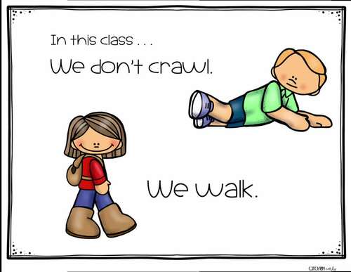 Cool or Not Cool Classroom Behavior Book With Visual Support Cards