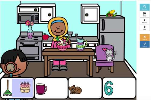 Rhyming Scavenger Hunt with Boom Cards! Distance Learning | TPT