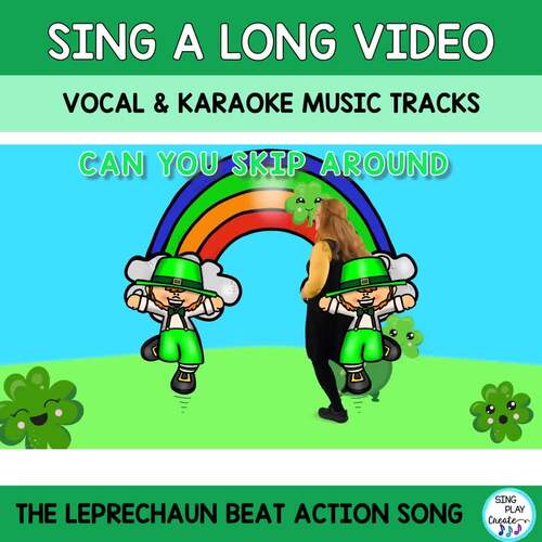 St. Patrick's Day "The Leprechaun Beat" Steady Beat Movement Activity Song