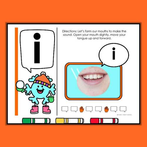 CVC Winter Themed Digital Review Slides Science of Reading Aligned SOR