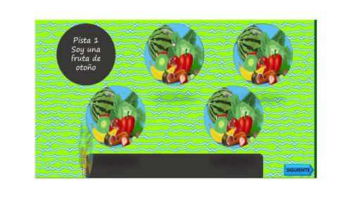 Spanish Food Guessing Game | No-prep Digital Self-Checking Activity ...