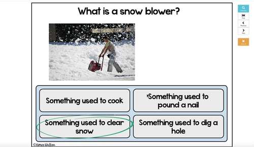 Answering WH Questions in Activities of Daily Living Speech Boom Cards™