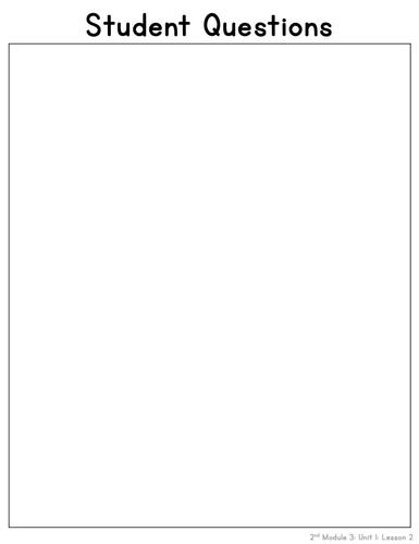 EL 2nd Grade ANCHOR CHARTS Module 3 by Mande Land | TPT