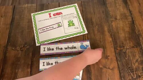 September Literacy Stations Kindergarten Centers Apple Fall Autumn