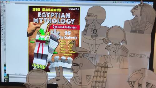 Ancient Egypt Activities BUNDLE: 15 Gods and Goddesses & 2 ...