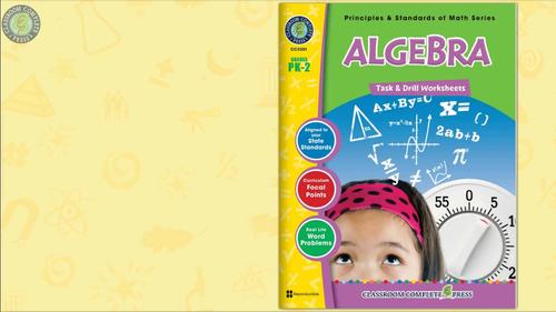 Algebra - Task & Drill Sheets Gr. PK-2 - Distance Learning | TpT