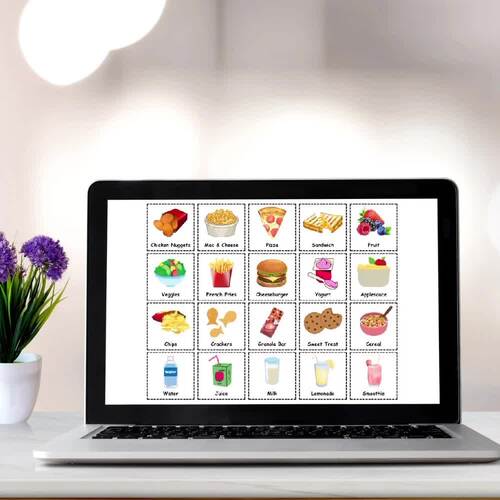 Starter PECS Cards Bundle – Editable AAC Visuals, Picture Communication ...