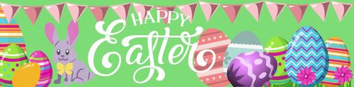 Easter Bunny ANIMATED Virtual BANNERS | VIRTUAL BANNERS | GOOGLE CLASSROOM