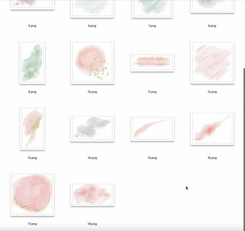 Neutrals and Gold Watercolor Splash Background for Classroom Decor ...