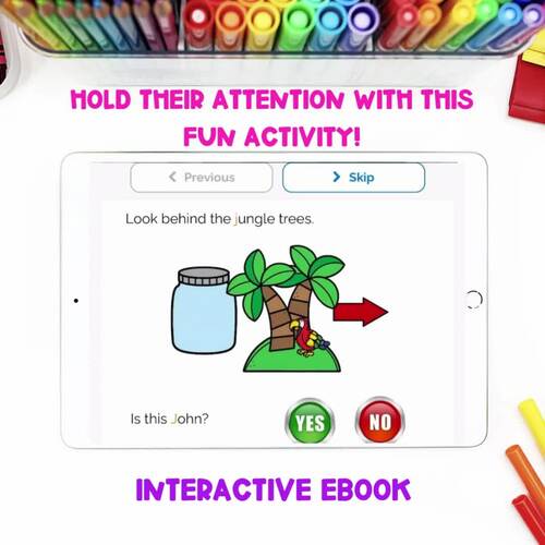 Interactive Book for Speech Therapy Articulation: Initial J by Ausome ...