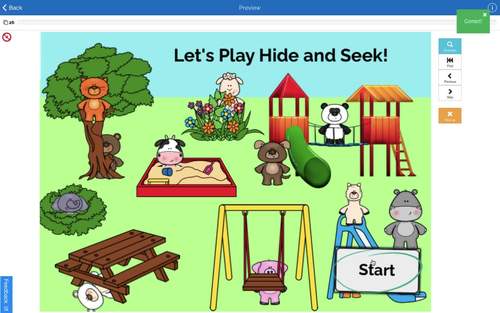 Prepositions & Describing Boom Cards™ - Recess Hide and Seek 2.0 ...