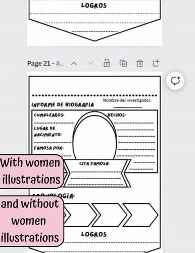 Mes Internacional De La Mujer Women's History bulletin Board Pennants ...