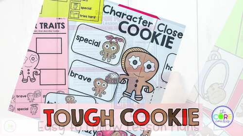 Tough Cookie Book Companion Lessons - Reading Comprehension Christmas ...