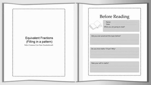 4.NF.1 & 4.NF.2 Practice: Equivalent Fractions & Comparing Fractions-Bundle