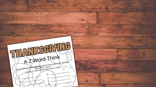Thanksgiving Printable Games, Word Games, Trivia Game, Thanksgiving Games