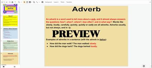 Mother's Day Mad Lib (Parts of Speech)- Distance Learning Ready/ All ...