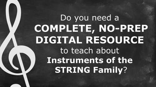 Musical Instrument Families Elementary Music Lesson and Worksheet ...