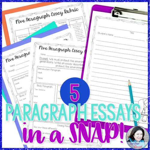 Five Paragraph Essay Instructional Unit - Introduction, Body Paragraphs ...