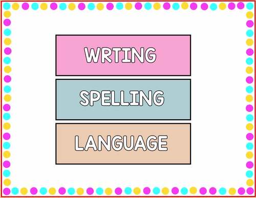 Printable Minimalist Classroom Schedule Cards, Schedule Labels, Editable