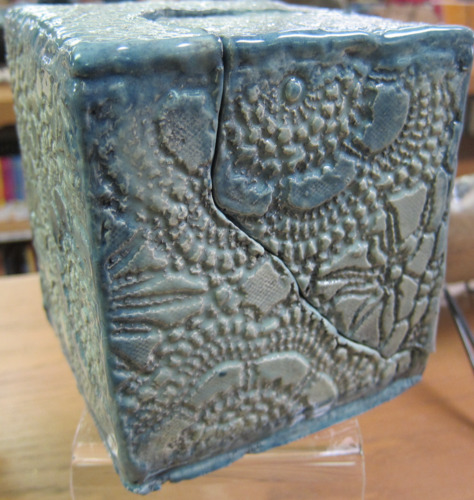 3D Ceramic Slab Box 4-Cutting out a 'Puzzle' Lid by ArtCyDust | TPT