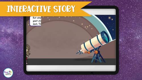 Space Exploration Digital Reading & Science Activity Planets Solar ...