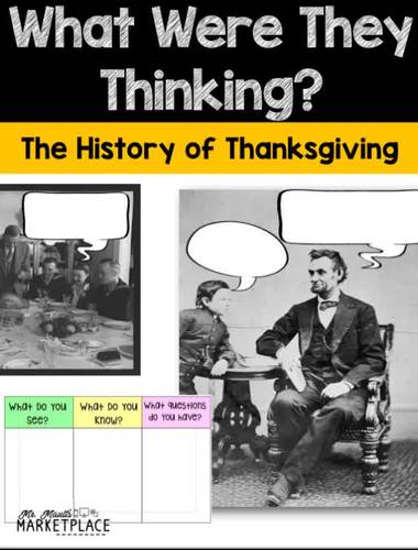 What Were They Thinking? A First Thanksgiving Primary Source Activity