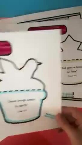 Christmas cupcake craft. Bible lessons for homeschool and Sunday school ...