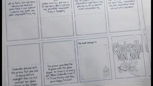 The Good Samaritan Bible Story Foldable Mini Book Grade 1 2 3 ELA READING