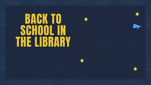 Back To School Elementary Library Resources by The Laidback Librarian