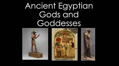 Egyptian Gods & Mythology: 24 Slide Powerpoint by Dali's Moustache Art ...