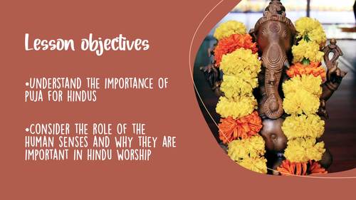 World Religions Hinduism Lesson on Worship by Teach Art History | TPT