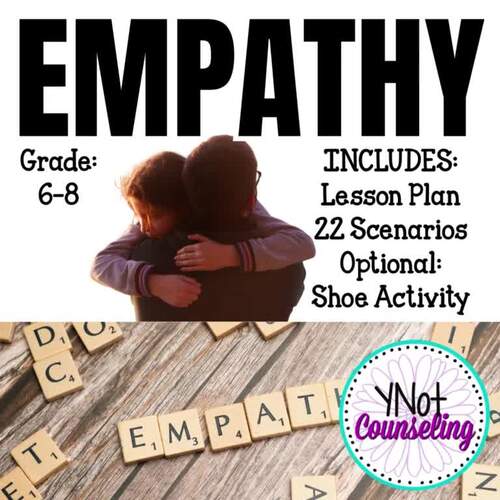 Empathy Lesson by YNot Counseling | TPT