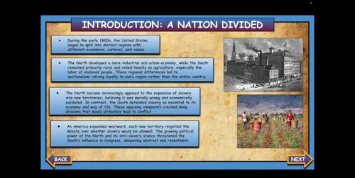 The Causes Behind The American Civil War L36 Lesson Bundle.Powerpoint ...
