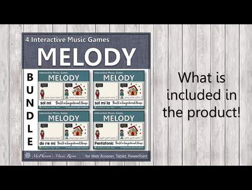 Winter Music Solfege Interactive Elementary Music Games {Gingerbread House}